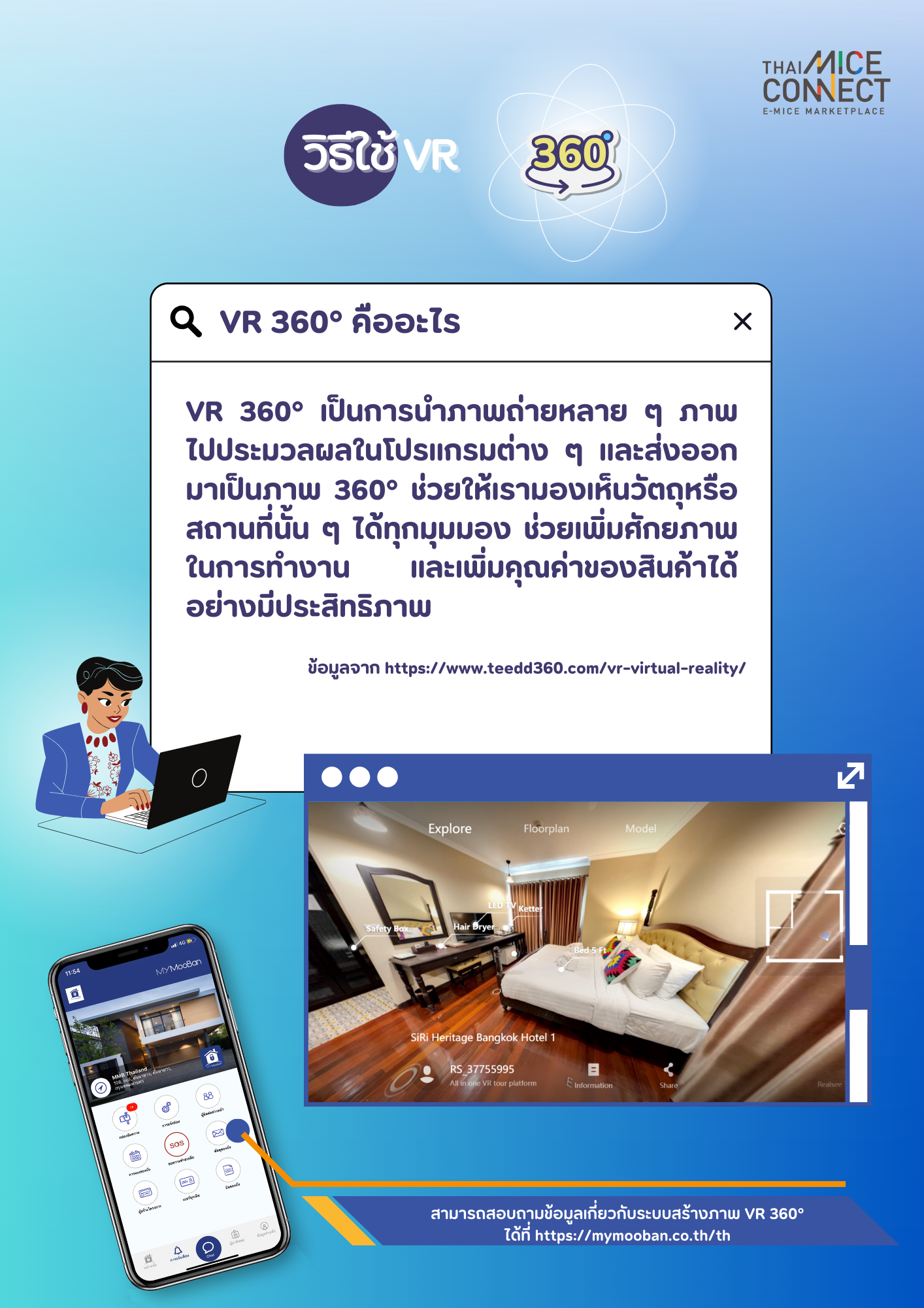 ไทยไมซ์คอนเน็กซ์ VR 360 องศา